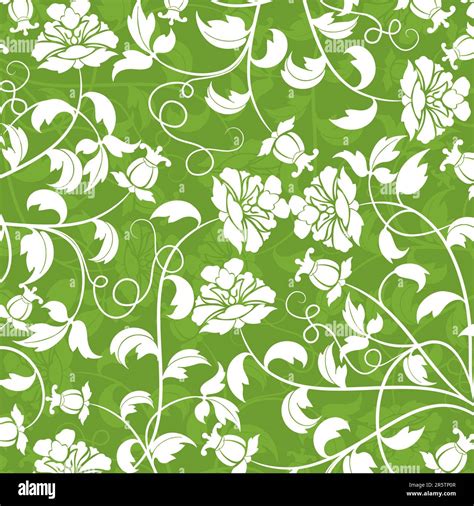Floral Pattern Vector Illustration Stock Vector Image And Art Alamy