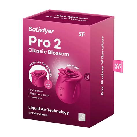 LC32899 Estimulador Sucção Flor Clássica Satisfyer Pro 2 Servelec