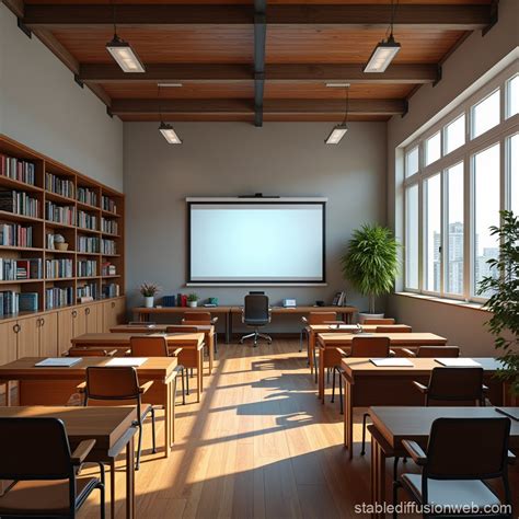Modern Jewish Classroom Design Stable Diffusion Online