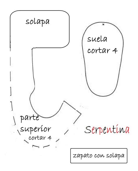 SERPENTINA ACCESORIOS MODELOS ZAPATOS BEBÉ TUTORIAL PATRONES