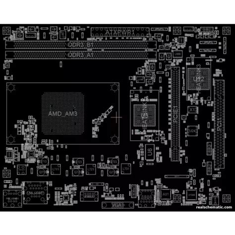 Schematic boardview ASRock 960GM-VGS3 FX
