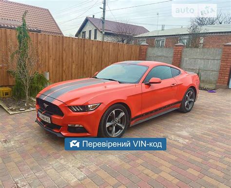 Auto Ria Продам Форд Мустанг 2016 Ae4480ko бензин 2 3 купе бу у Дніпрі ціна 13800