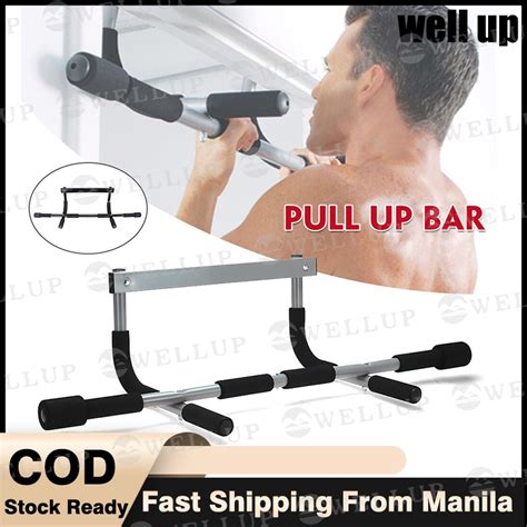 Multi Functional Iron Gym Total Upper Body Workout Bar Portable Indoor