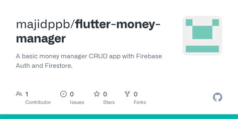 GitHub Majidppb Flutter Money Manager A Basic Money Manager CRUD App