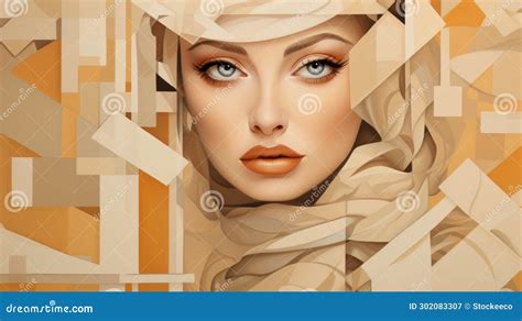 Create Stunning Portrait Art With Photoshop And C4d Tutorial Stock