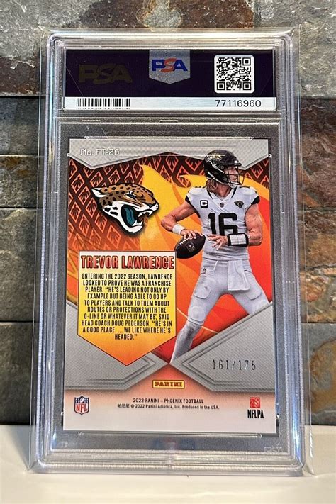 2022 Panini Phoenix Flame Throwers Pink Ft 26 Trevor Lawrence 175