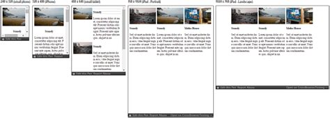 Responsive Patterns Layout Summer
