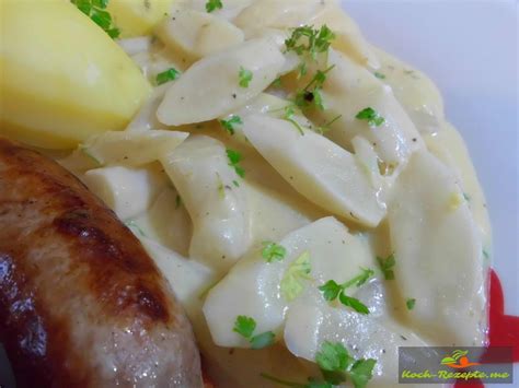 Schwarzwurzel In Leichter Senfsauce Raffiniert Und Lecker