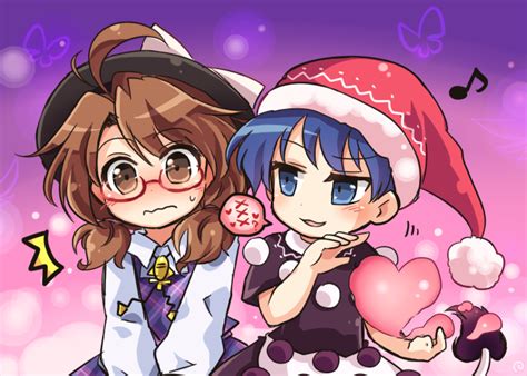 Doremy Sweet And Usami Sumireko Touhou Drawn By Poteptkan Danbooru