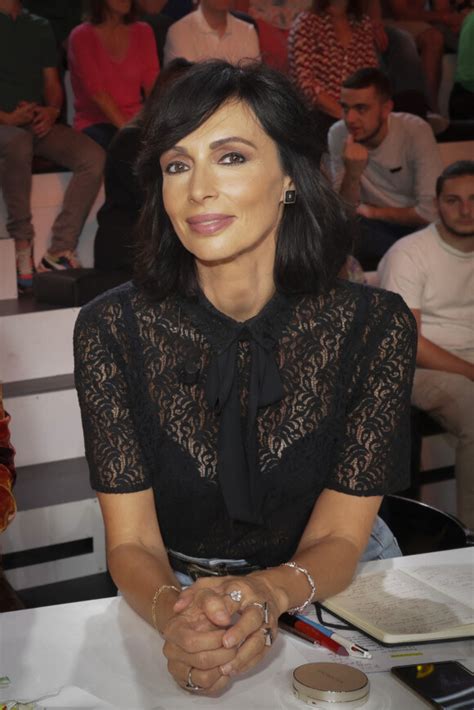 Photo Exclusif Géraldine Maillet Sur le plateau de l émission