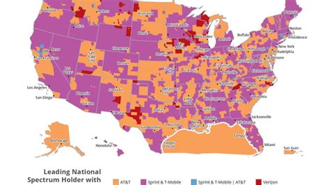 Sprint Wireless Coverage Area Map