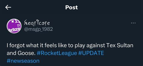 He Forgot Thx Psyonix R Rocketleague