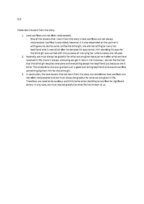 Elc Practice Material For Elc Class Elc Elaborate 2 Lessons From