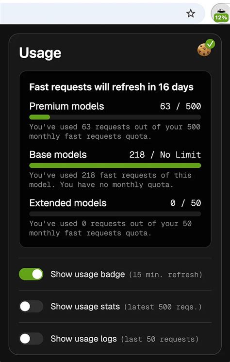 Built A Chrome Extension For Your Cursor Usage Showcase Cursor Community Forum