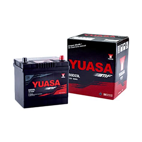 Promo Yuasa 55d23l Mf Aki Mobil Gratis Pengiriman Pemasangan Diskon
