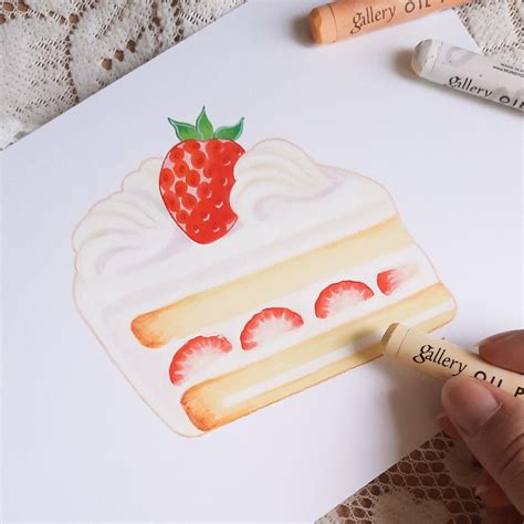 Class101 부드럽고 매끈하게 오일파스텔로 그리는 디저트 타임