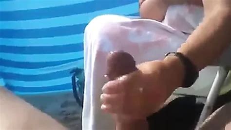 Wife Beach Handjob Nice Big Cock Xhamster