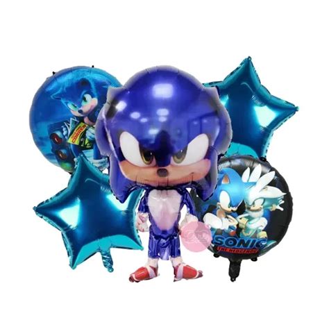 Set Globo Sonic X Celebra Party Store