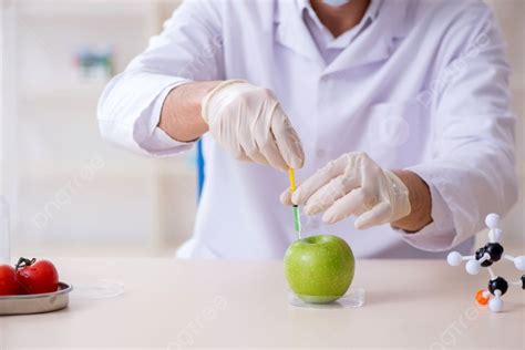 The Male Nutrition Expert Testing Food Products In Lab Male Nutrition Expert Testing Food