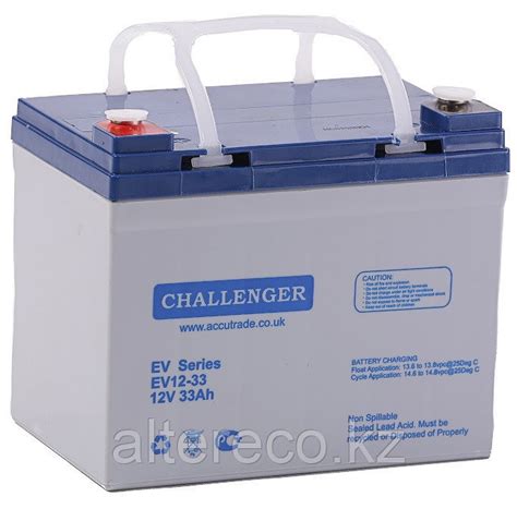 Тяговый аккумулятор Challenger EV12-33 (12В, 33Ач): продажа, цена в ...