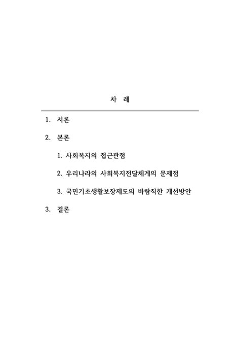 사회복지학개론 사회복지의 접근관점제도적 관점과 잔여적 관점 차원과 사회복지전달체계의 문제점을 중심으로 우리나라의 대표적인