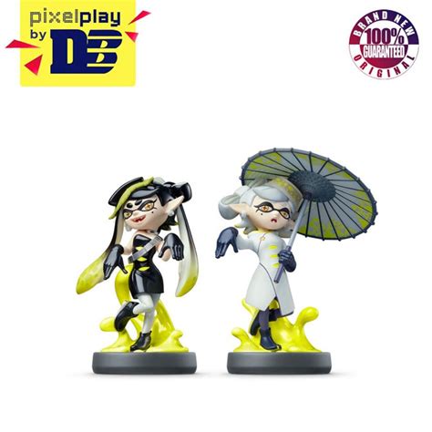 Nintendo Amiibo Splatoon Series Alterna Squid Sisters Double Pack