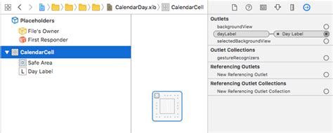 Ios NSUnknownKeyException When Using An IBOutlet In UICollectionViewCell In Xib Stack Overflow