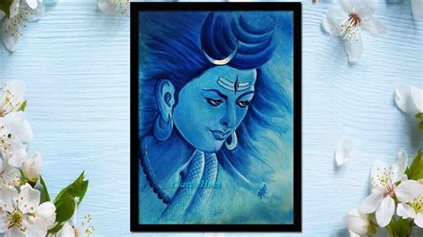 Abstract Painting Of Lord Shiva