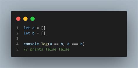 Exploring The Mystery Of Inequality Why Two Empty Arrays Or Objects I