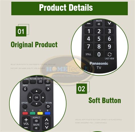 Panasonic LED TV Remote Control Original