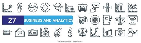 Data Analysis Statistics Analytics Minimal Thin Stock Vector Royalty Free 1505159897