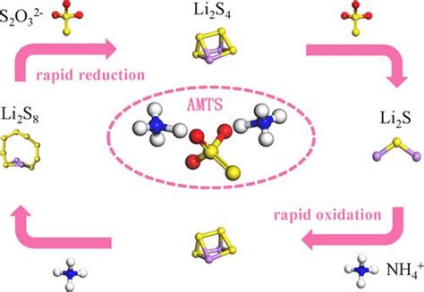 硫代硫酸铵作为双功能电解质添加剂通过改变反应途径调节锂硫电池氧化还原动力学的催化作用 Acs Applied Materials And Interfaces X Mol