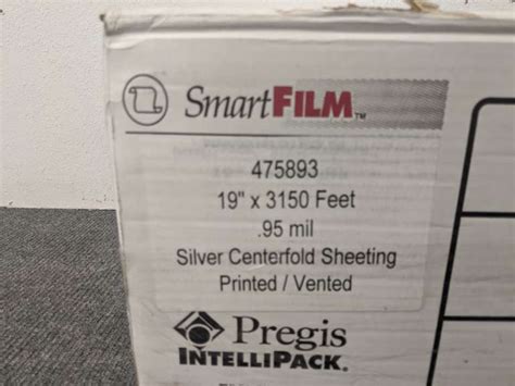 Pregis Smart Film Silver Centerfold Sheeting 19 X 3150 Dutch Goat