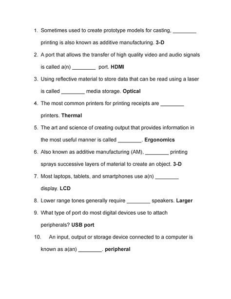 Output Quiz Here Are Some Notes That You Can Use Sometimes Used To Create Prototype Models