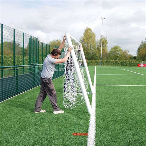 16x6ft Premium Quick Release Aluminium Goal Package Mark Harrod Ltd