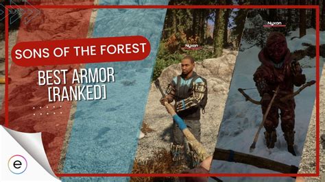 Sons Of The Forests Best Armors All Ranked