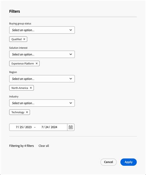 Buying Groups Overview Dashboard Adobe Journey Optimizer B2b Edition