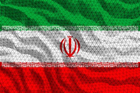 Premium Photo National Flag Of Iran Background With Flag Of Iran