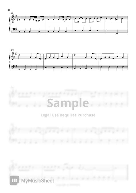 Gfriend여자친구 Sunny Summer여름여름해 Easy Version Sheets