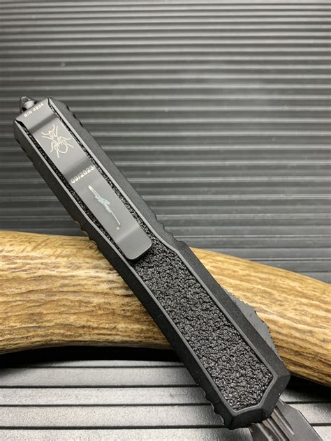 Microtech Makora Signature Series Black Tactical 206 1ts Lantac Knives