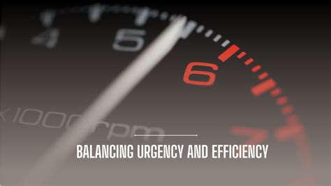 Urgency Vs Efficiency Why Start Ups Lose Their Speed And How To Get