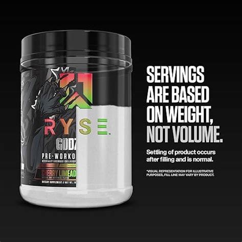 Ryse Godzilla X Noel Deyzel Pre Workout Powder Strawberry Kiwi