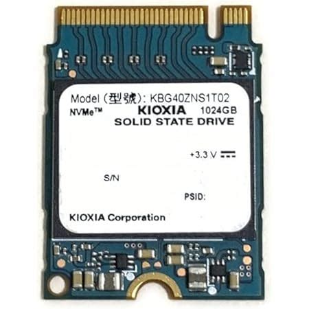 Amazon.com: Kioxia 1TB SSD XG6 M.2 2280 PCIe Gen3 x4 NVMe KXG60ZNV1T02 ...