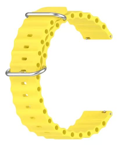 Pulseira Silicone Compatível Relógio Oceano 18mm 20mm 22mm Cor