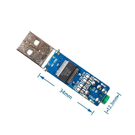 V Usb Powered Pcm Mini Usb Sound Card Dac Decoder Board For Pc Computer
