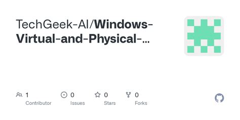Github Techgeek Ai Windows Virtual And Physical Memory Optimizer