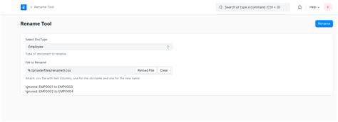 Issues With Bulk Rename Tool · Issue 15613 · Frappefrappe · Github