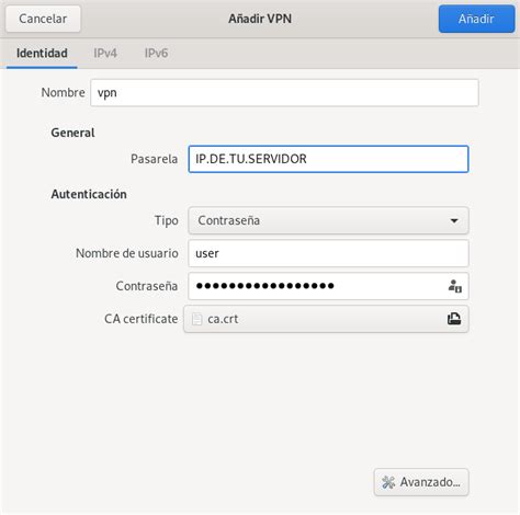 Vpn — Documentación De Maadix Docs