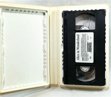 Goodtimes Alice In Wonderland Vhs Movie 1994 Rare £1189 Picclick Uk