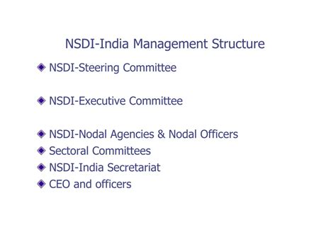 Ppt National Spatial Data Infrastructure Nsdi Essential For Coordinated Geographic